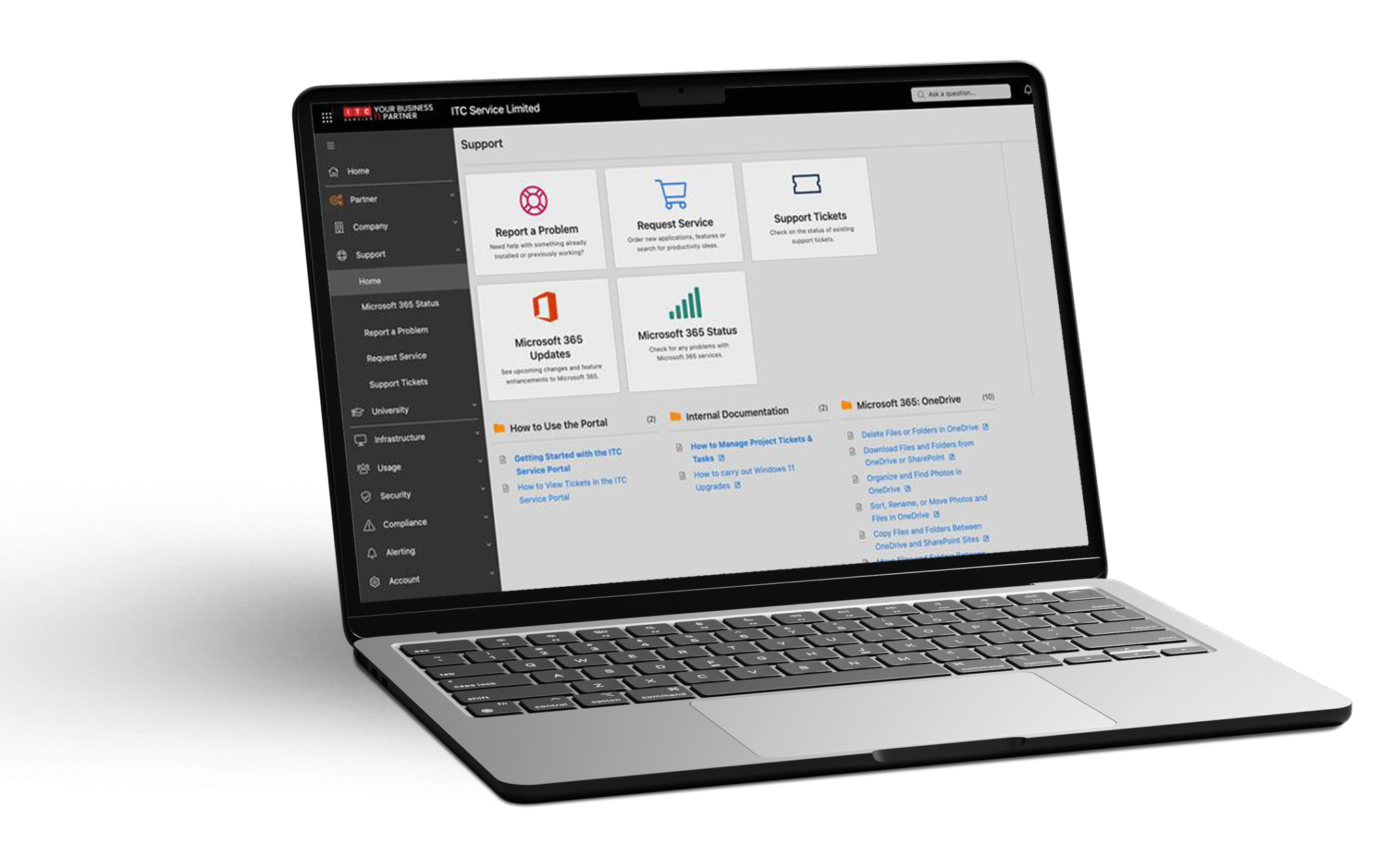 Client Hub - ITC Service