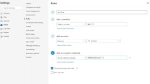 The Basics of Setting Up Rules in Outlook - ITC Service