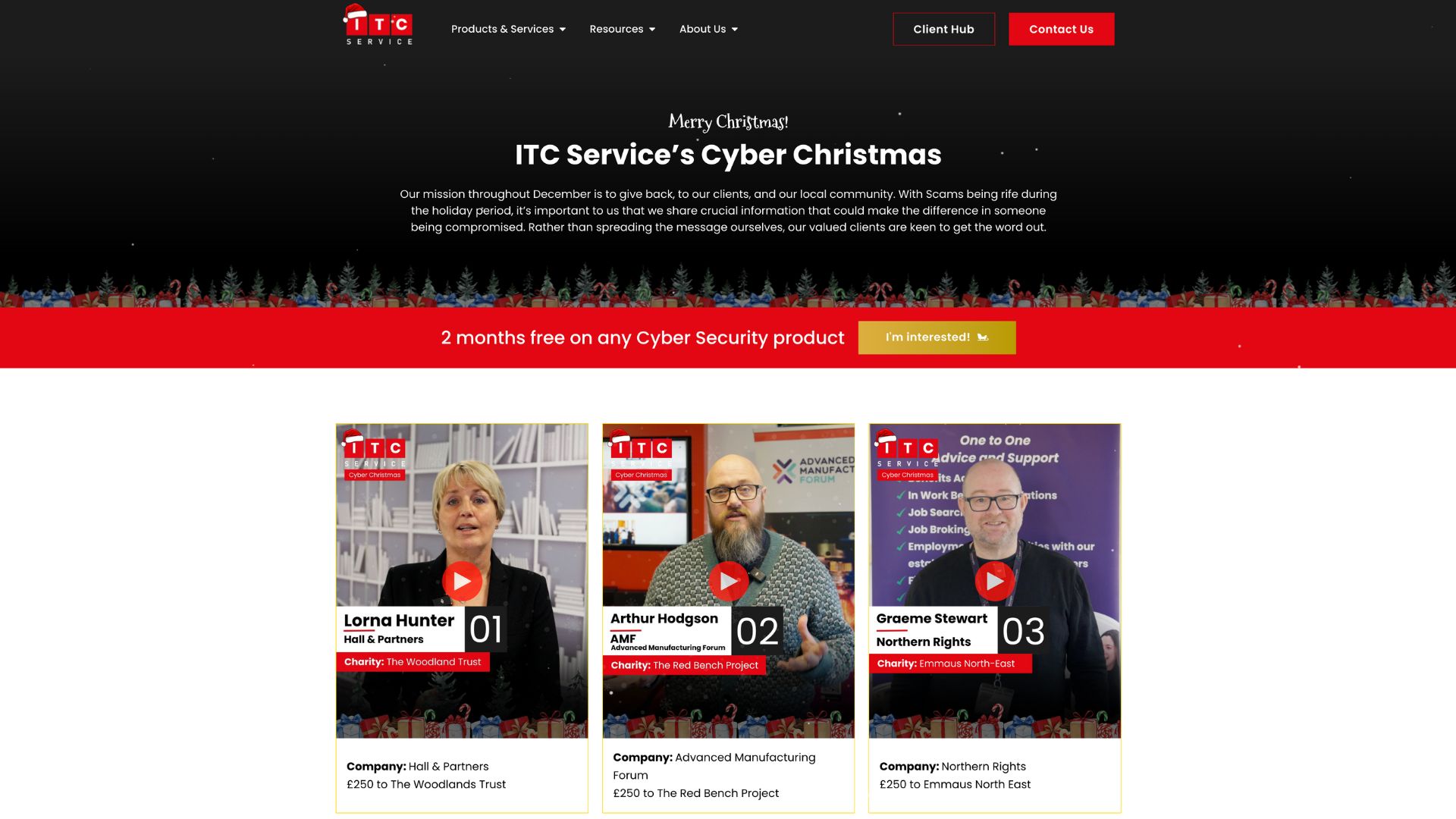 ITC Service - Cyber Christmas Campaign - ITC Service